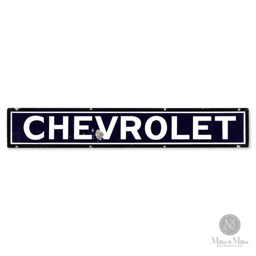 Chevrolet Dealer Sign - Sep 10, 2022 | Miller & Miller Auctions Ltd. in ON