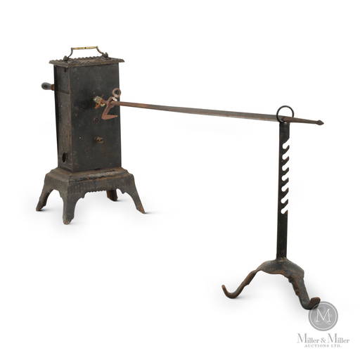 Clockwork Spit Jack (#0080) on Feb 11, 2023 | Miller & Miller Auctions ...