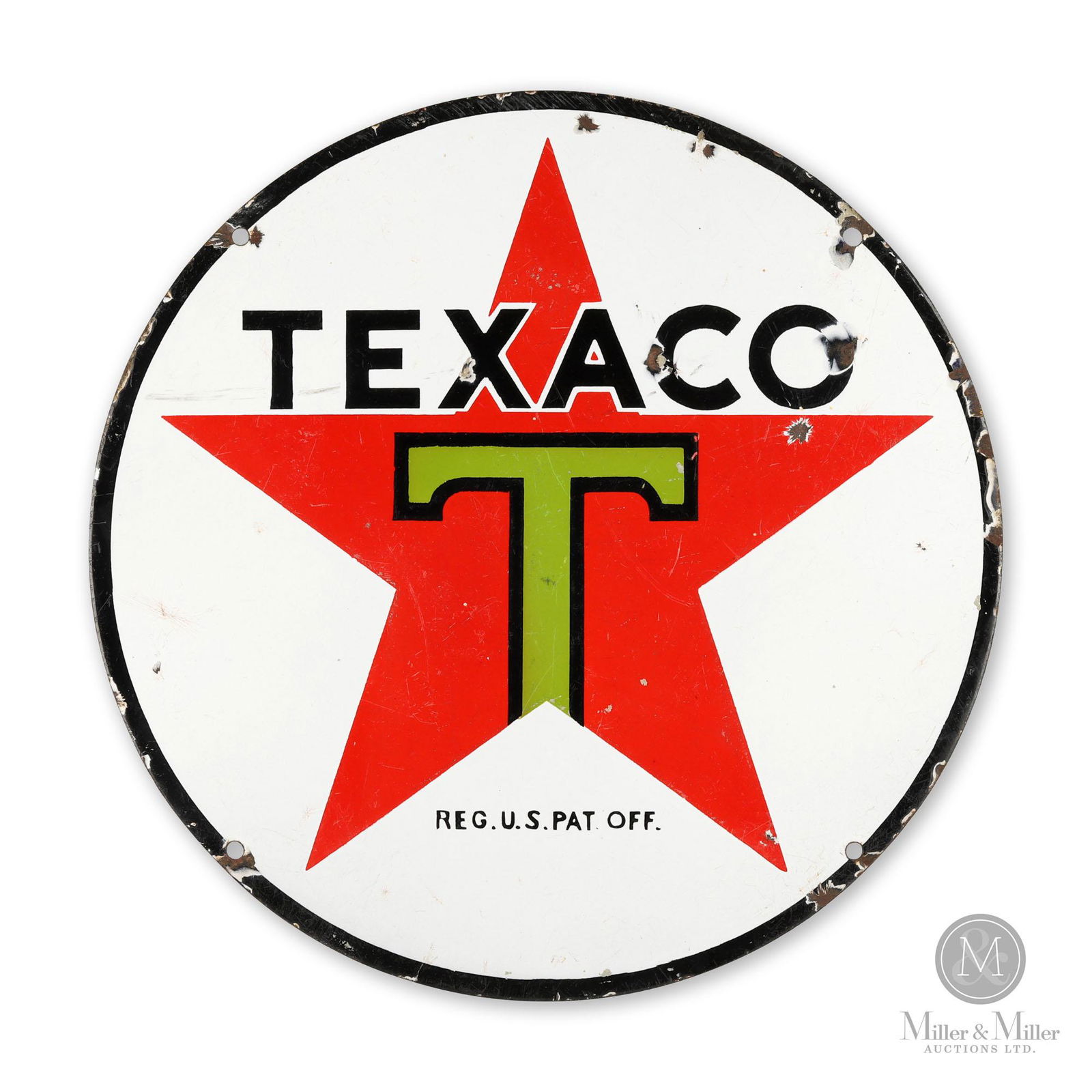 Texaco 15" Lubester Sign