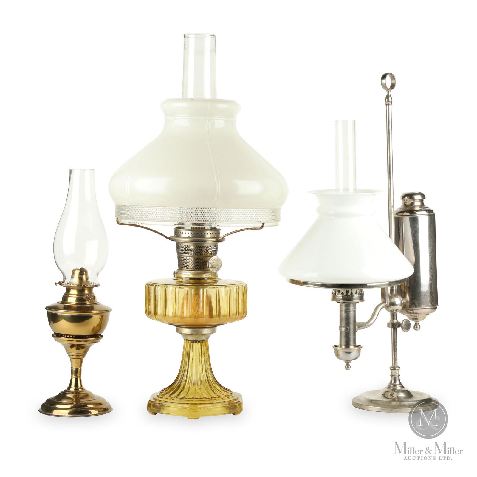 American Kerosene Stand & Student Lamps - Mar 26, 2023 | Miller ...