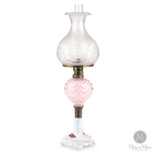 Atterbury & Boston & Sandwich Kerosene Stand Lamps