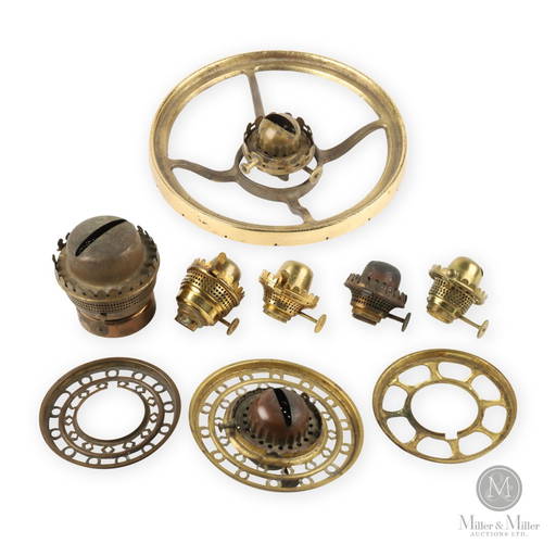 Oil Lamp Burners & Shade Rings