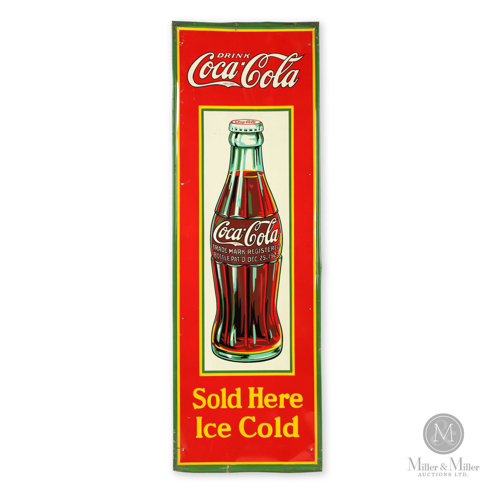 Coca Cola Vertical Bottle Sign