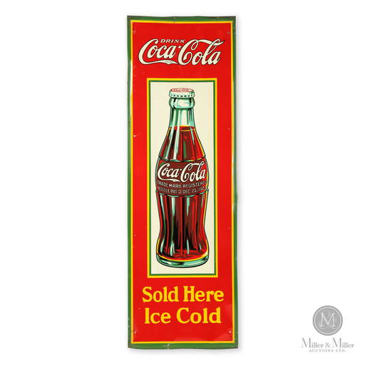 Coca Cola Vertical Bottle Sign