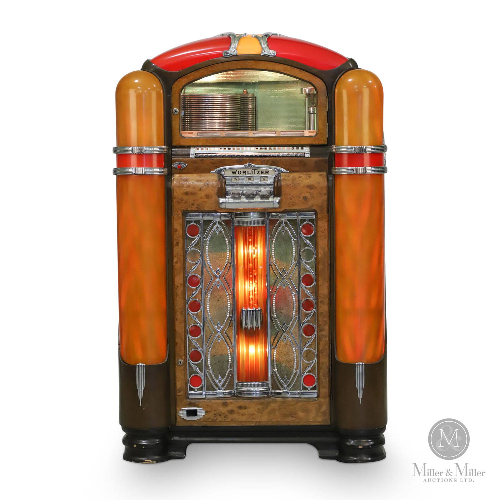 Wurlitzer Model 800 Jukebox Auction