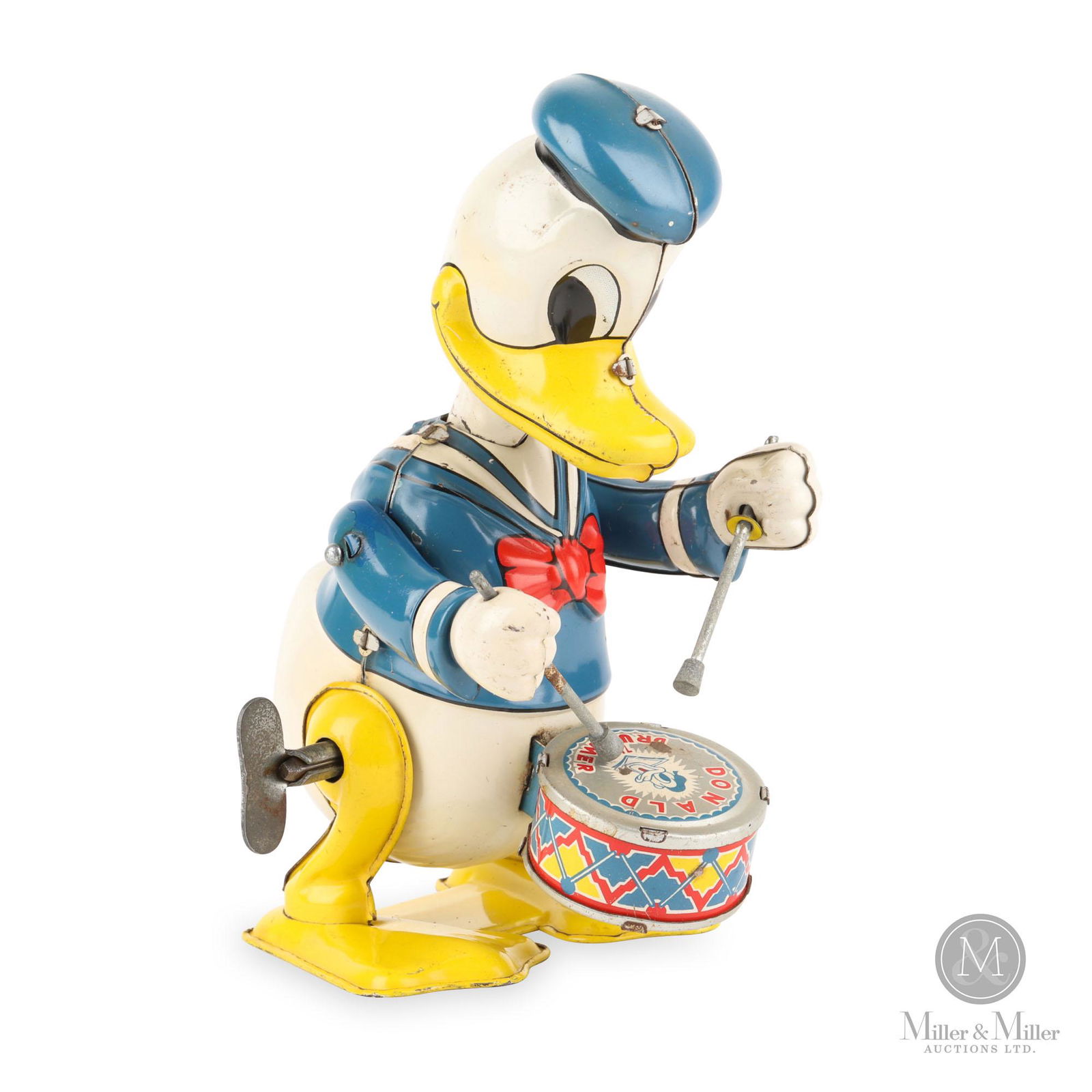 Linemar Donald Duck The Drummer