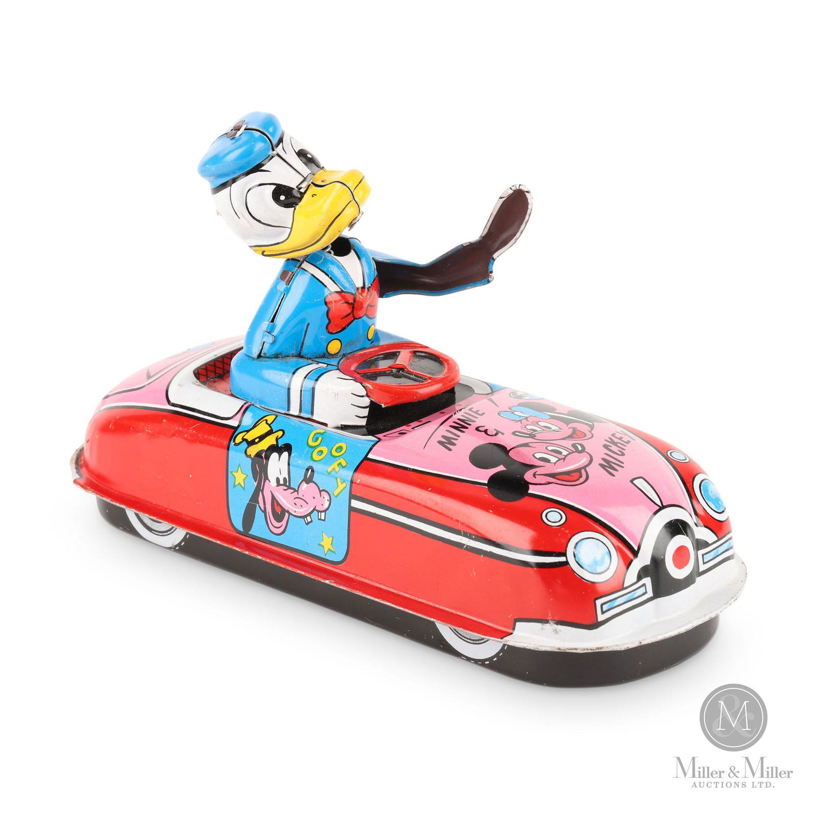 Linemar Donald Duck Car