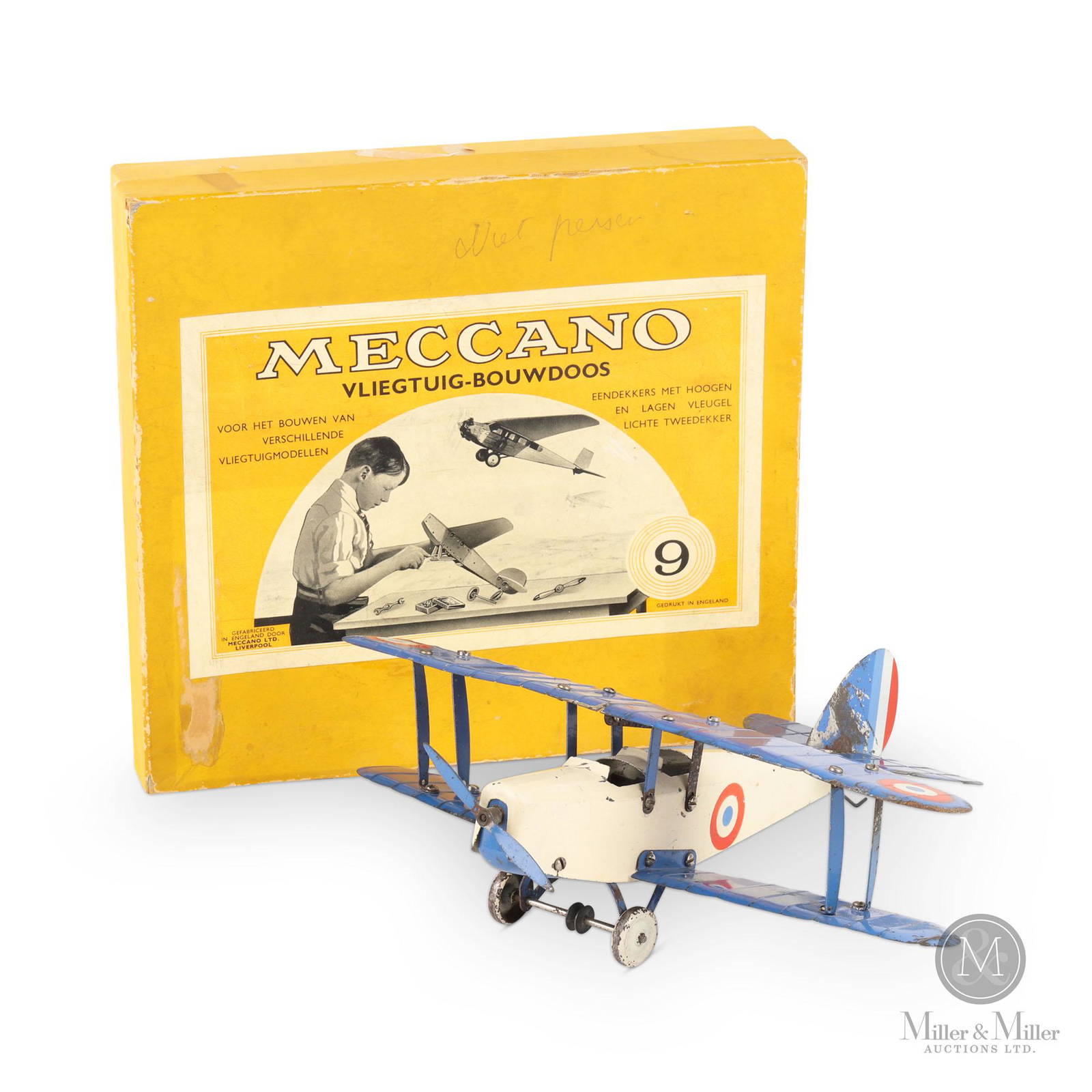 Meccano No. 6 Small Constructor Aeroplane Set Auction