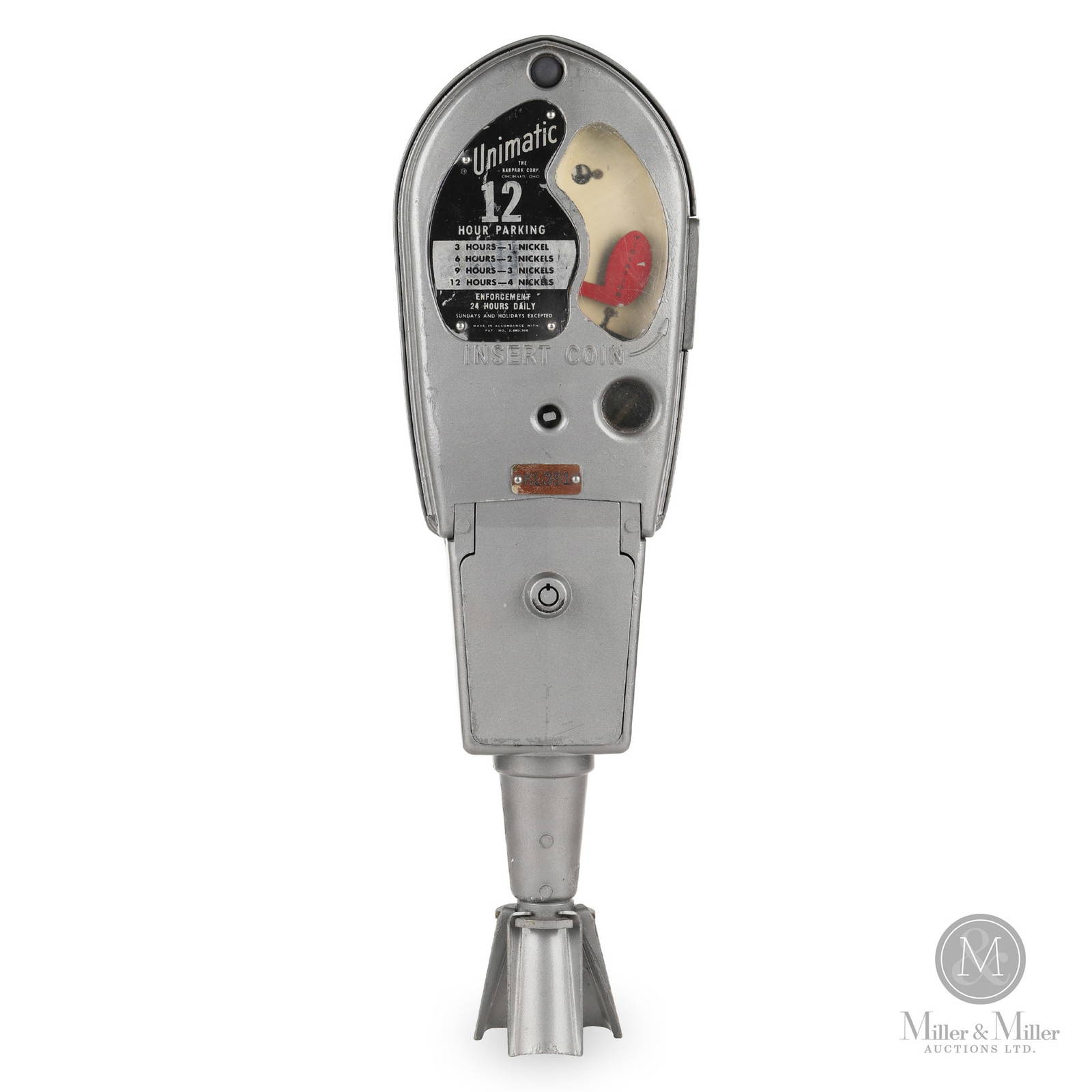 Karpark Unimatic 12-hour Parking Meter Auction