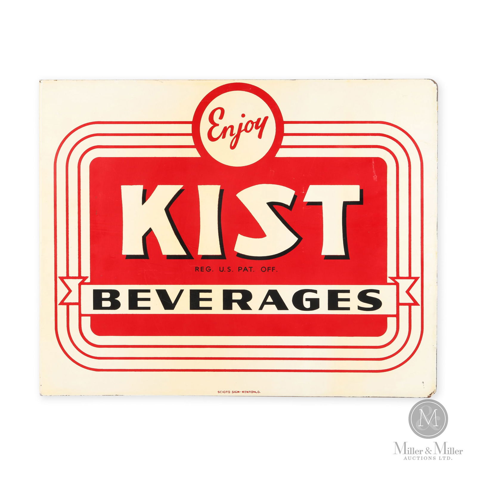 Kist Beverages Flange Sign