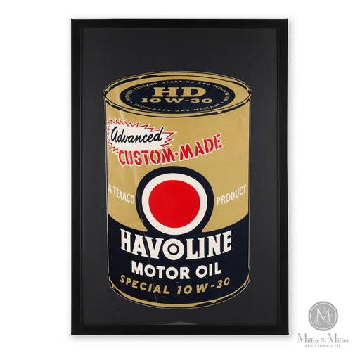 Texaco Havoline Motor Oil Poster