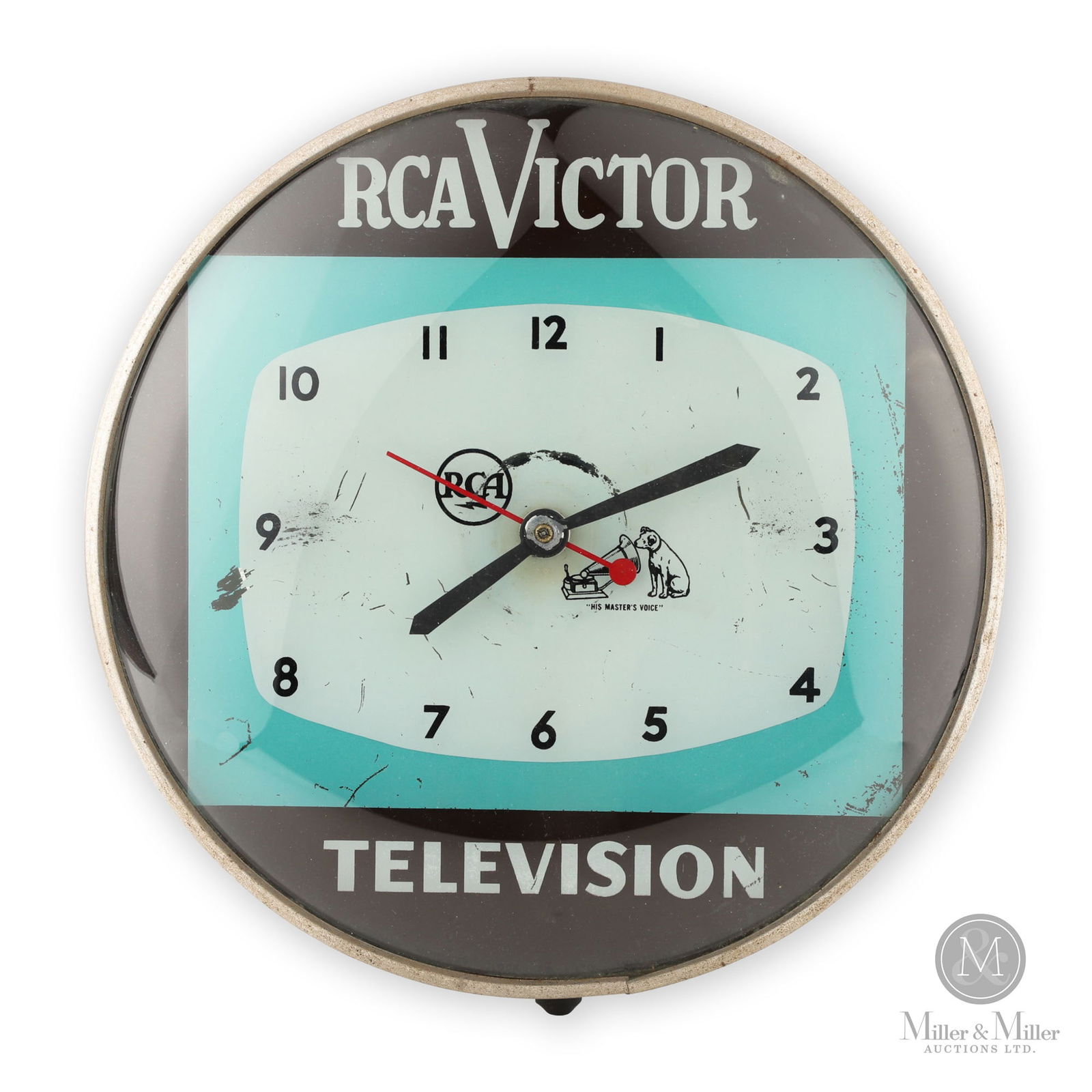 Rca Victor Television Clock Auction