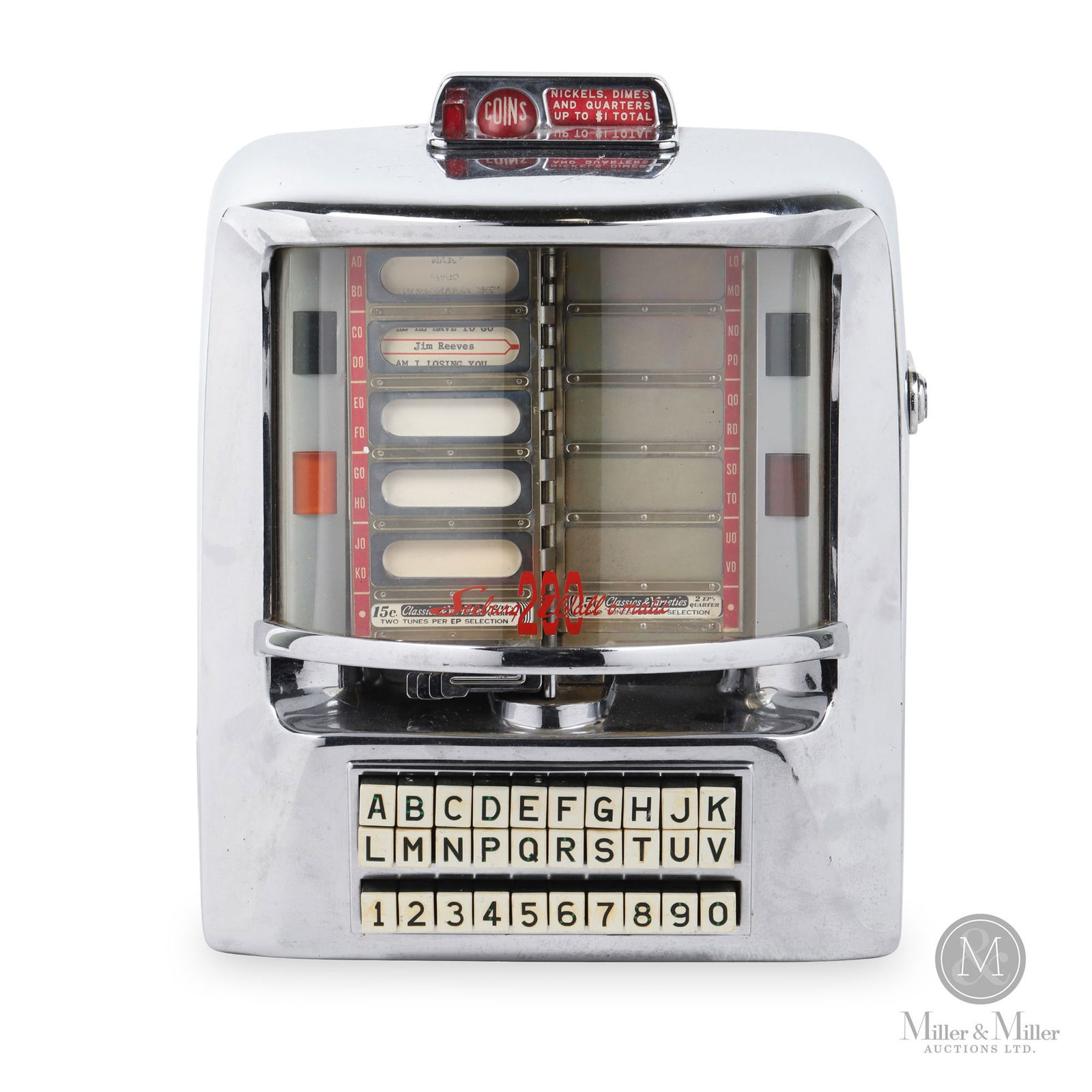 Seeburg 3wa Select-o-matic 200 Jukebox Remote Auction