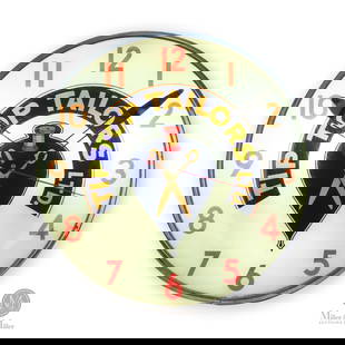 7 Up Neon Ray Lighted Clock