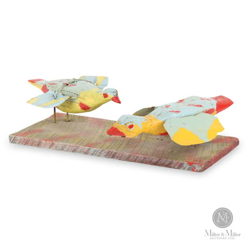 Low Flying Bird Carvings By Pierre Corriveau