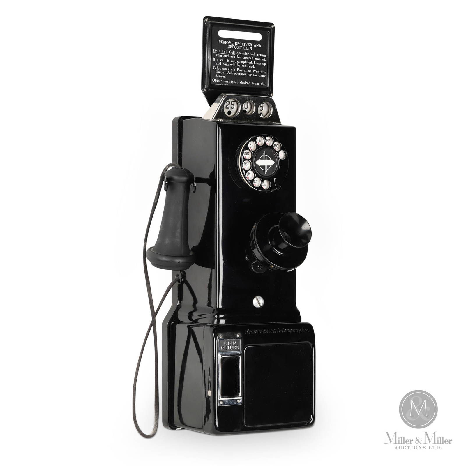 Western Electric Payphone Auction