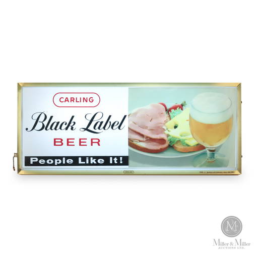 Carling Black Label Lighted Sign