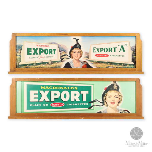 Macdonald's Export "a" Cigarettes Posters