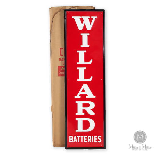 Willard Batteries 1959 Vertical Sign