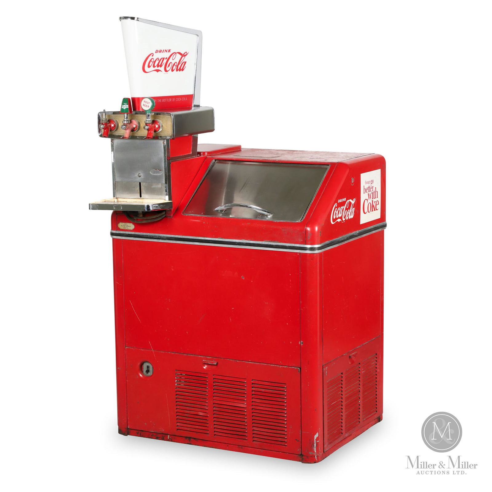 Coca-cola Galaxie Cc225a Soda Fountain Auction