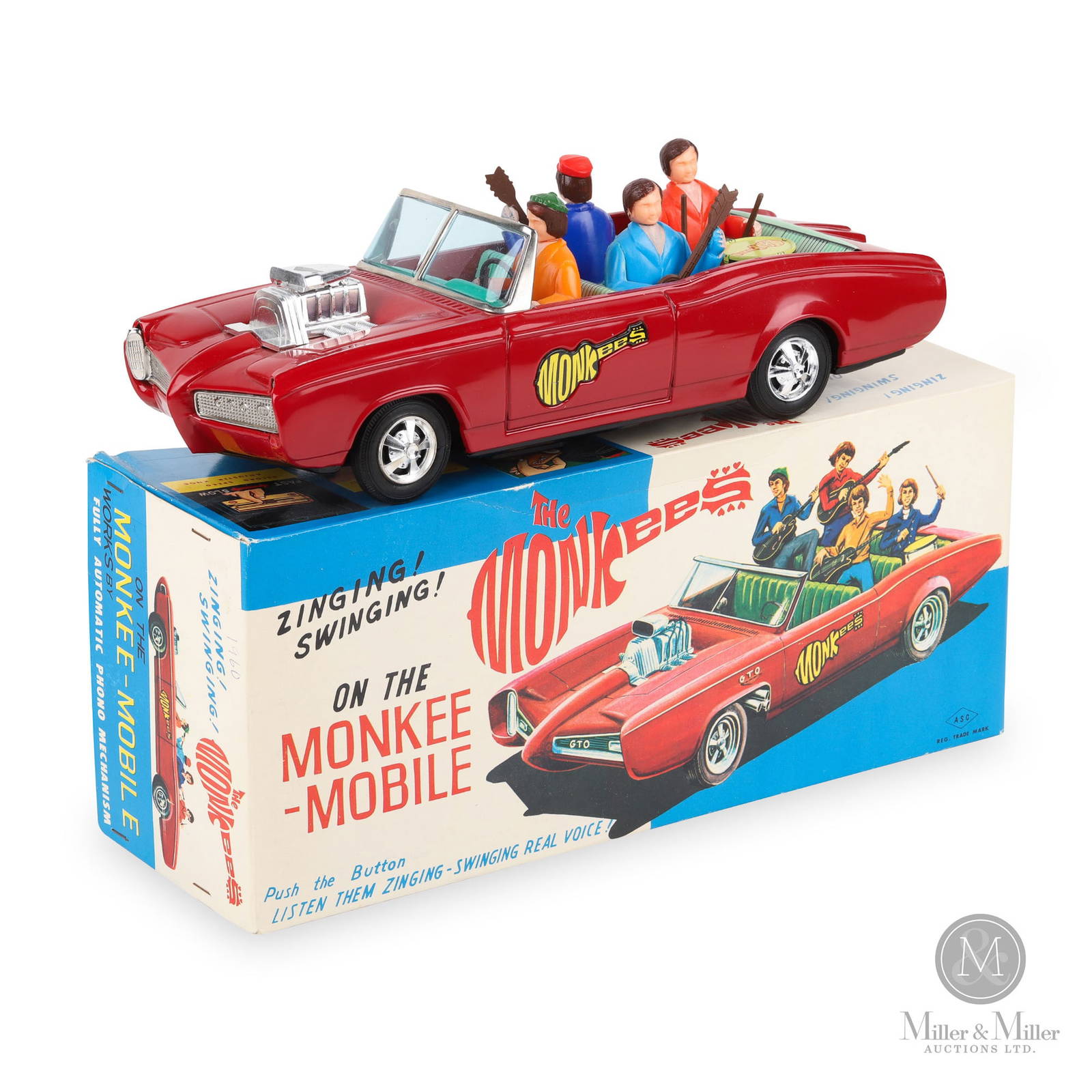 Aoshin Asc Pontiac Gto Monkeemobile Auction