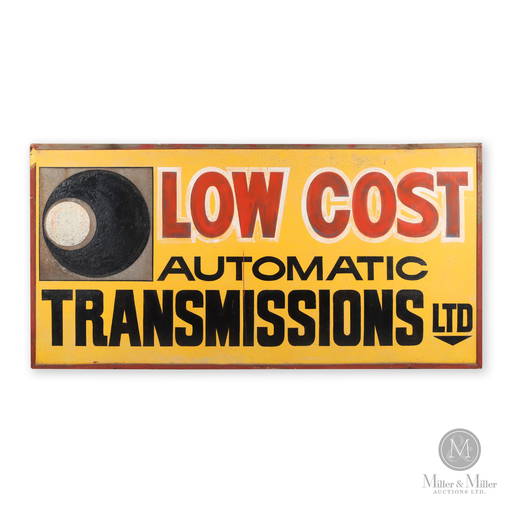 Low Cost Automatic Transmissions Ltd. Sign By Nathan Appleby