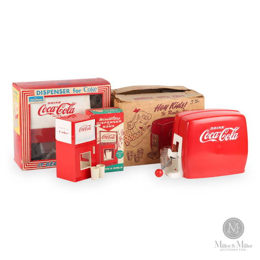 Coca Cola Toy Soda Fountain Dispensers
