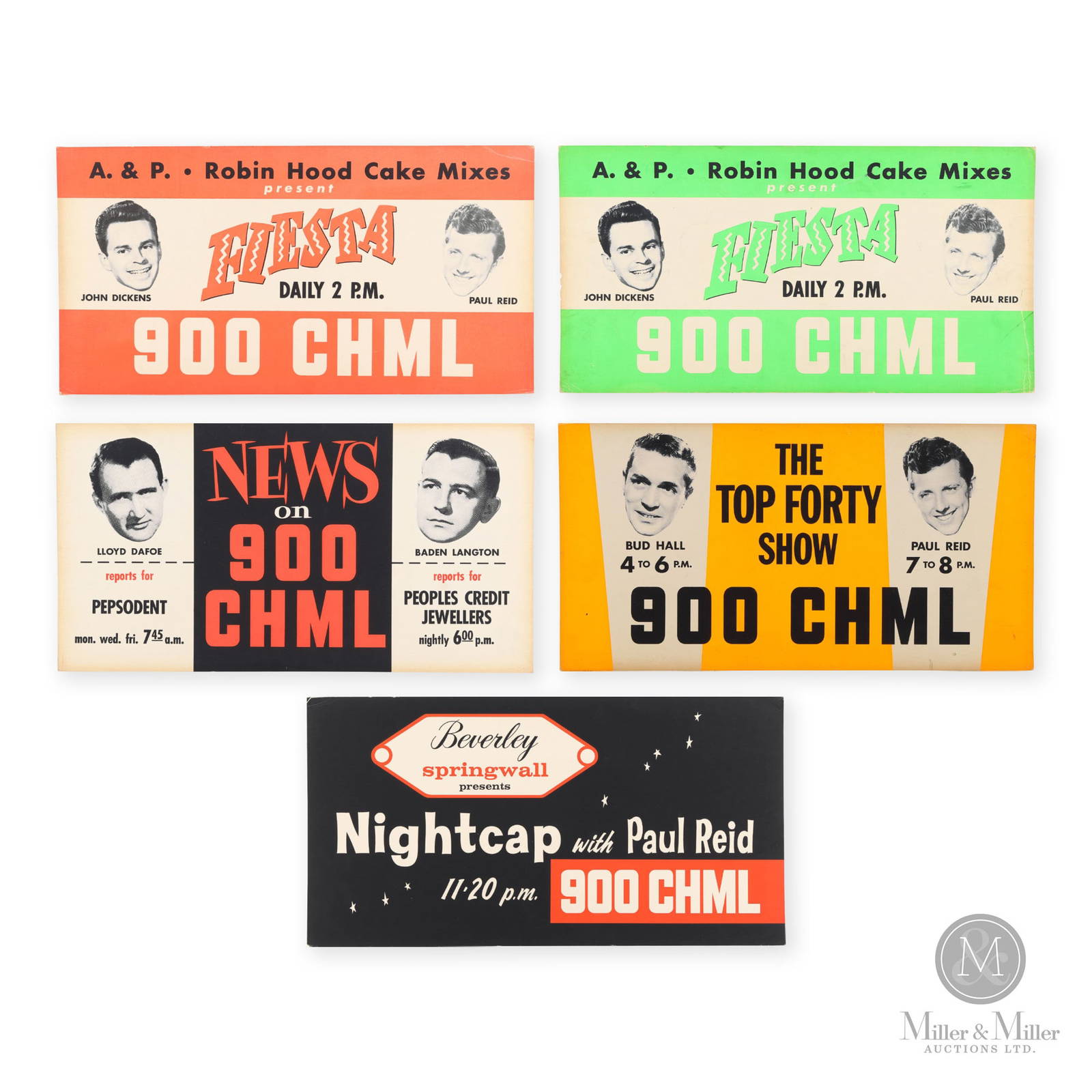 900 Chml Radio, Hamilton Trolley Signs Auction