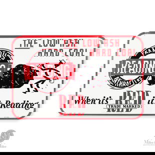 Lehigh Valley Anthracite Coal Sign Auction