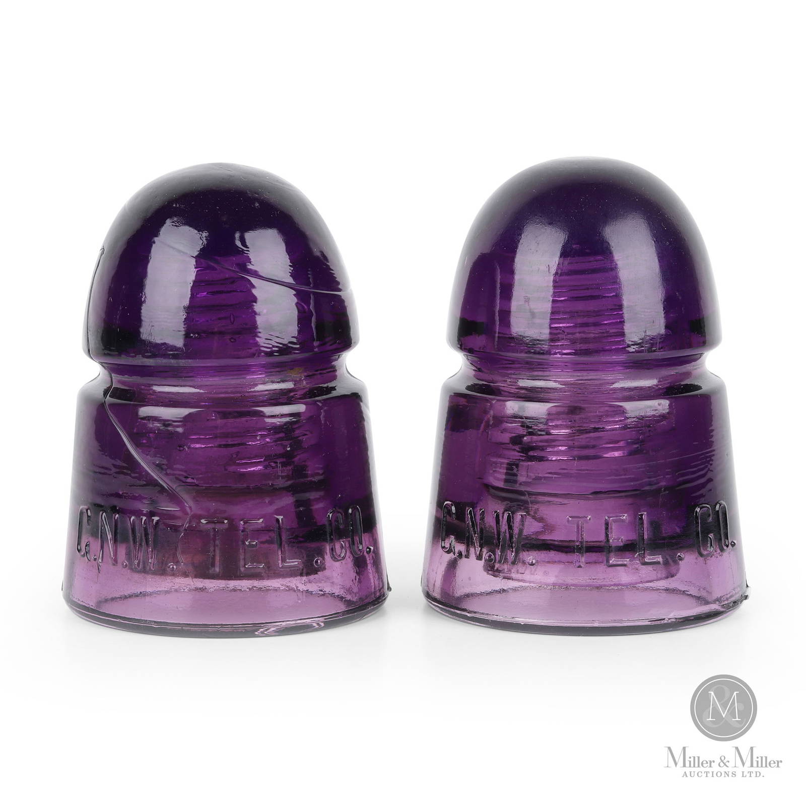 Great North Western Telegraph Co. Cd145 Insulators Auction