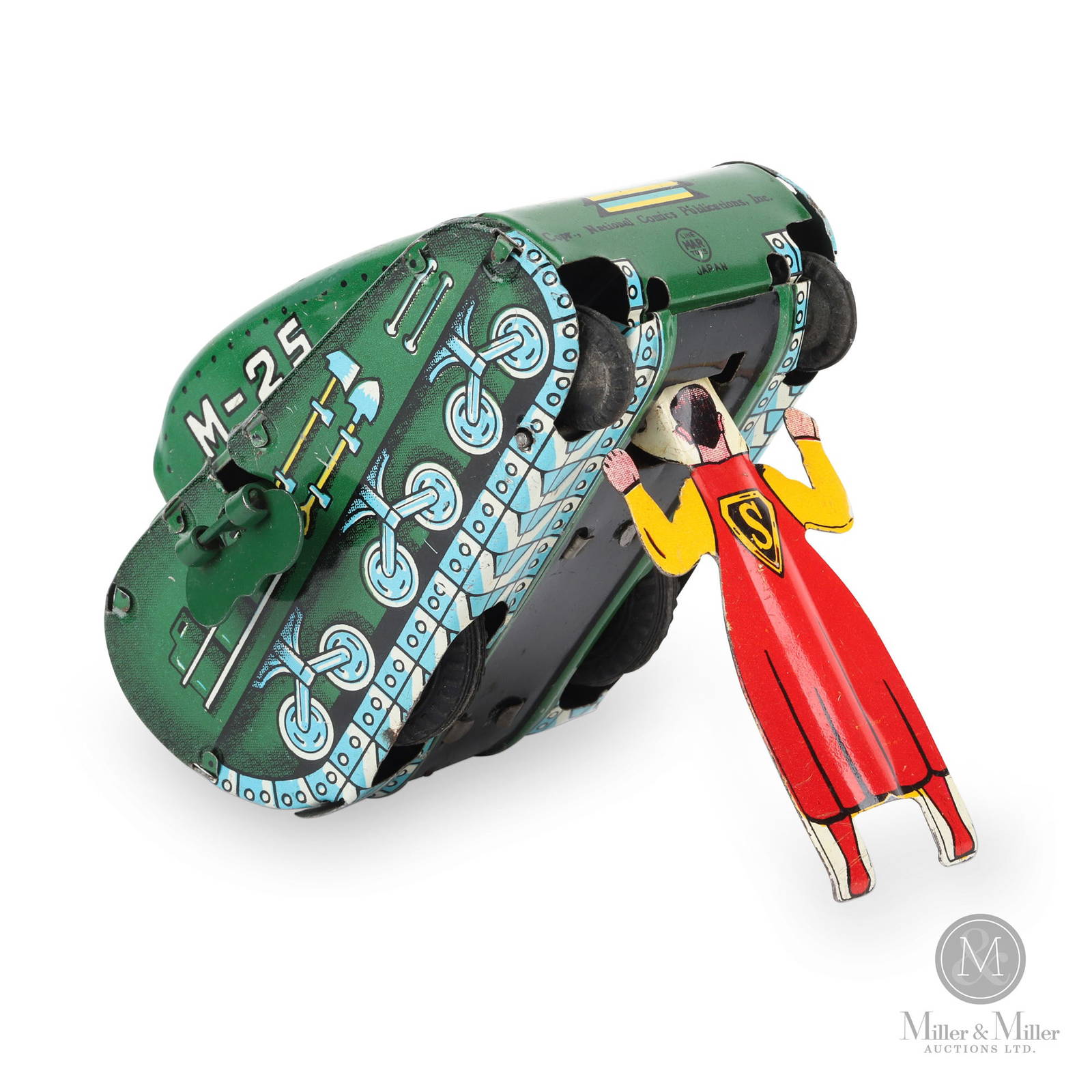 Marx Linemar Superman Rollover Tank Auction