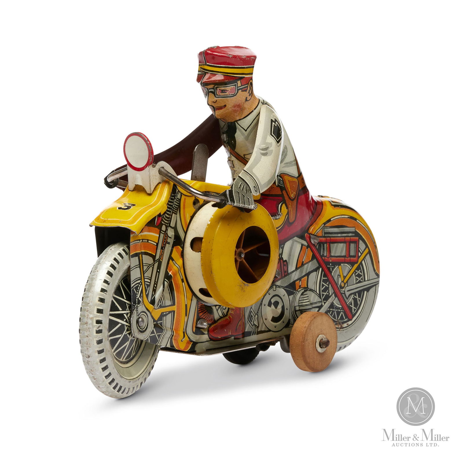 Marx Rookie Cop Motorcycle Auction