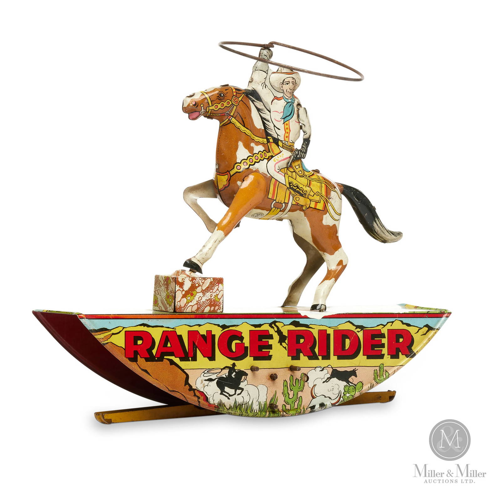 Marx "range Rider" Rocker Auction