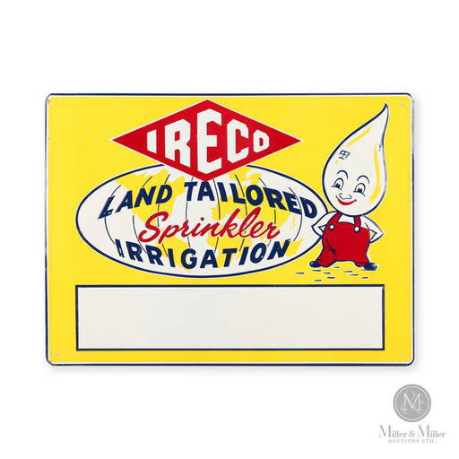 Ireco Sprinkler Irrigation System Sign