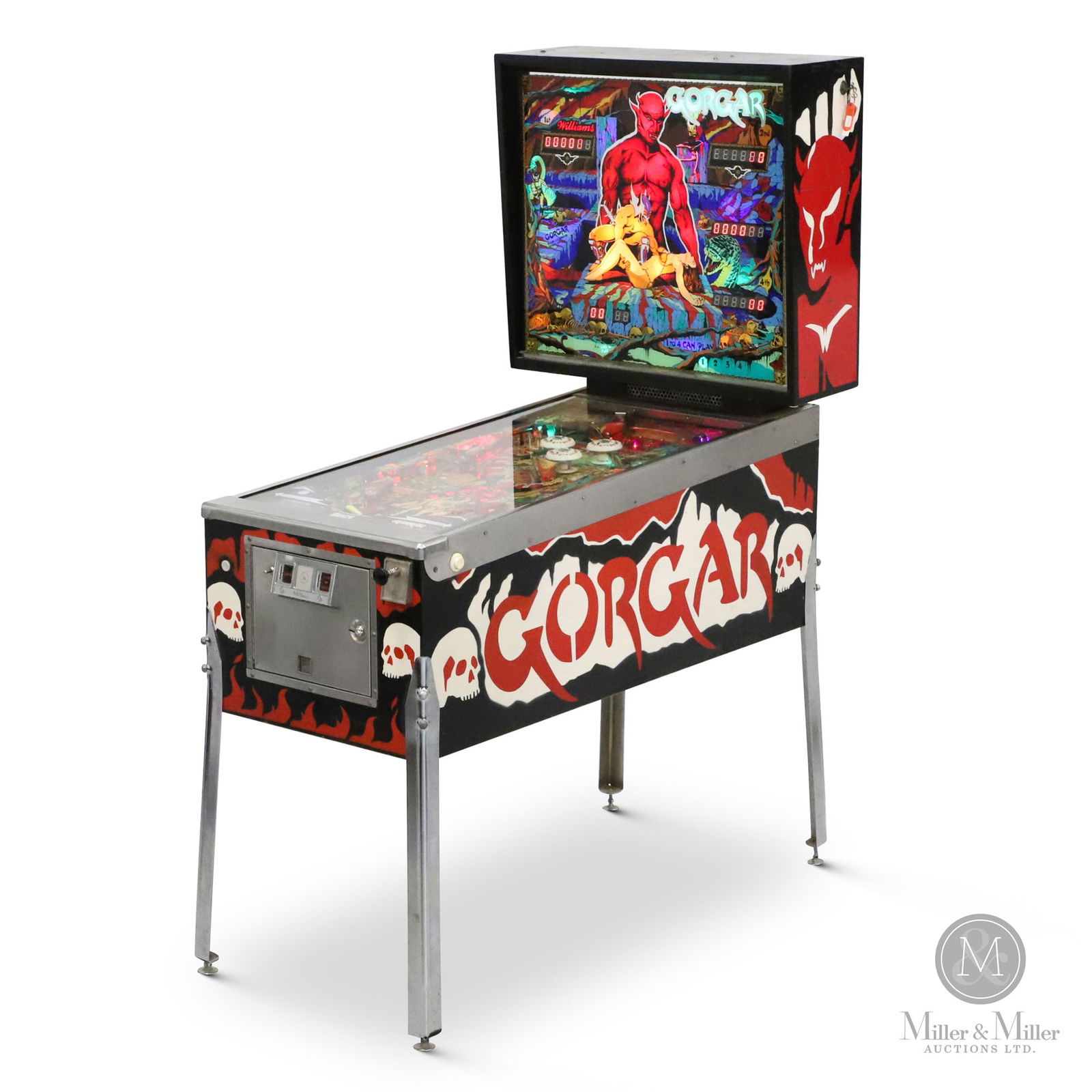 Williams Gorgar Pinball Machine Auction
