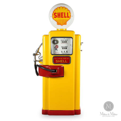 Wayne Model 100b Shell Gasoline Pump