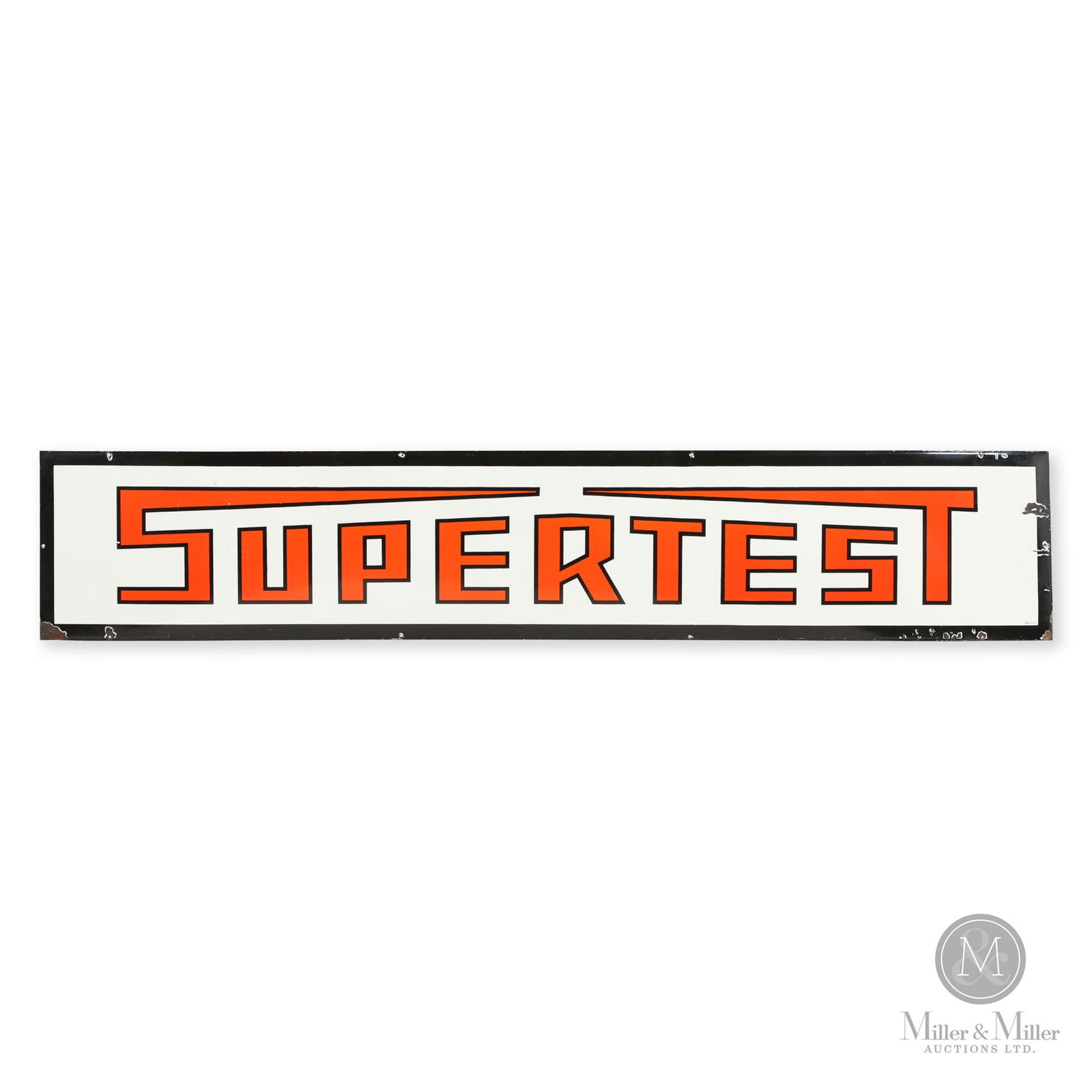 Supertest Service Station 8' Horizontal Sign Auction
