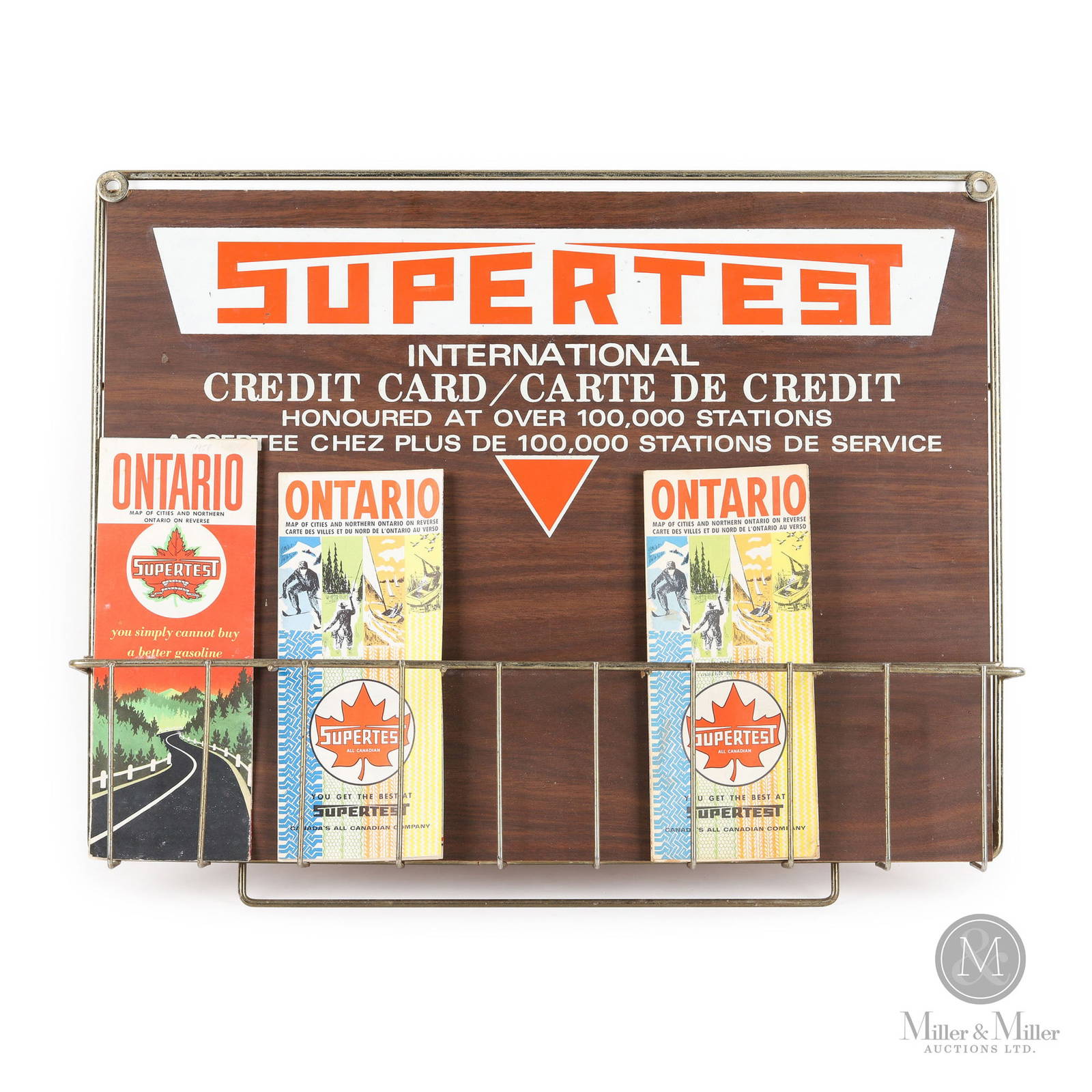 Supertest Credit Card Display Rack Auction