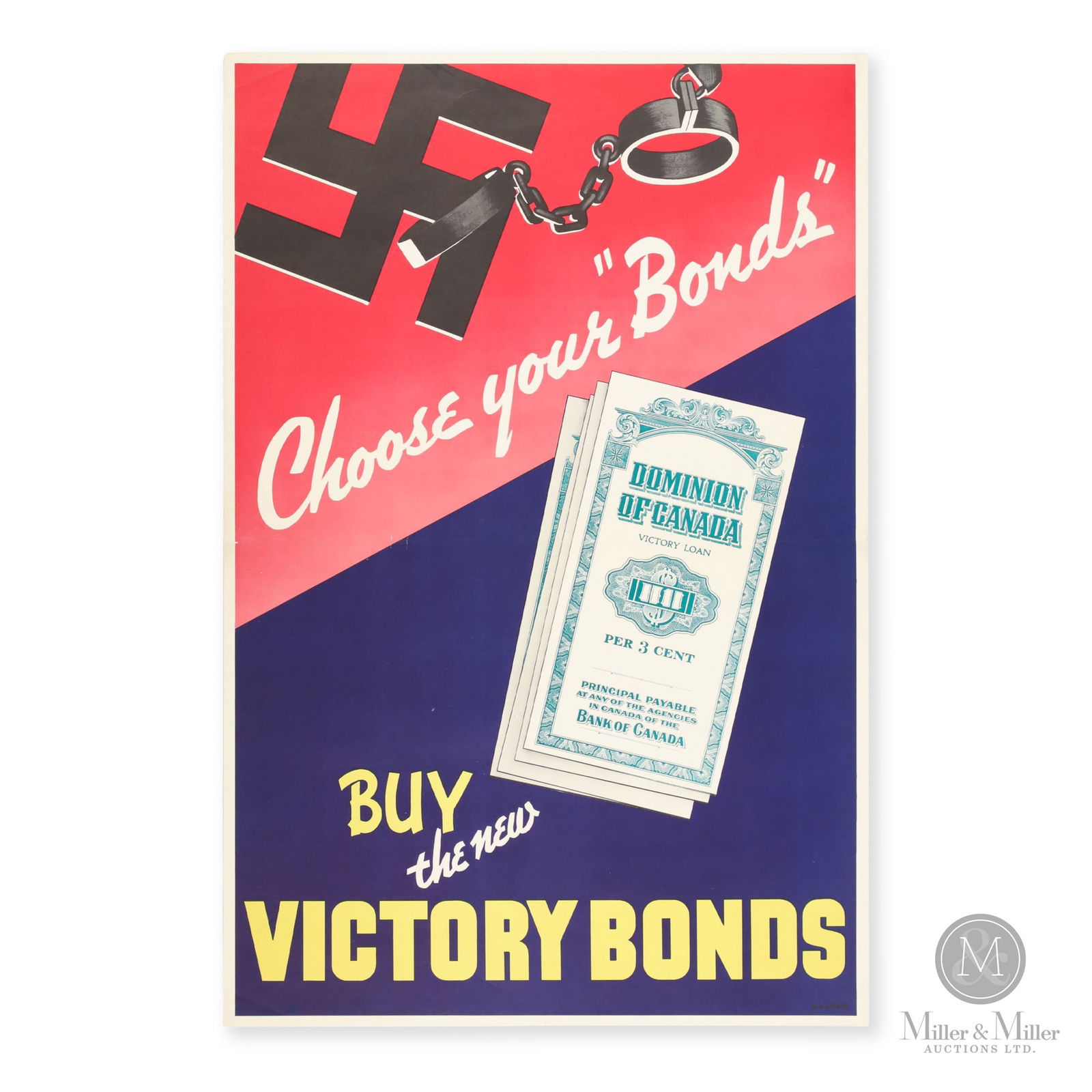 Choose Your Bonds Buy The New Victory Bonds Ww2 Poster