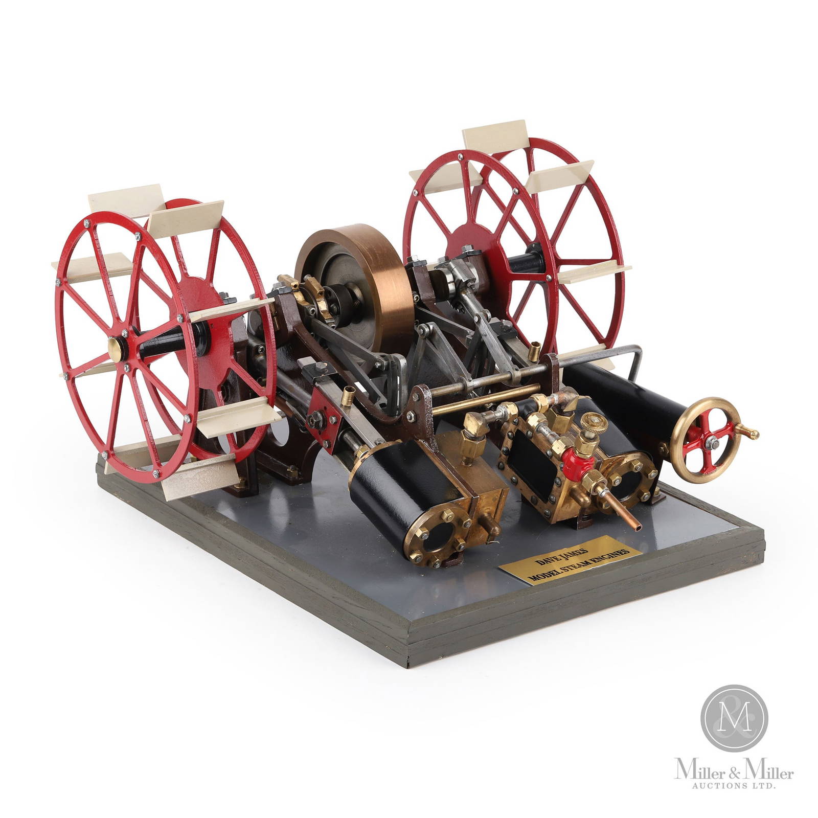 Model Steamboat Paddlewheeler Engine By David James Auction