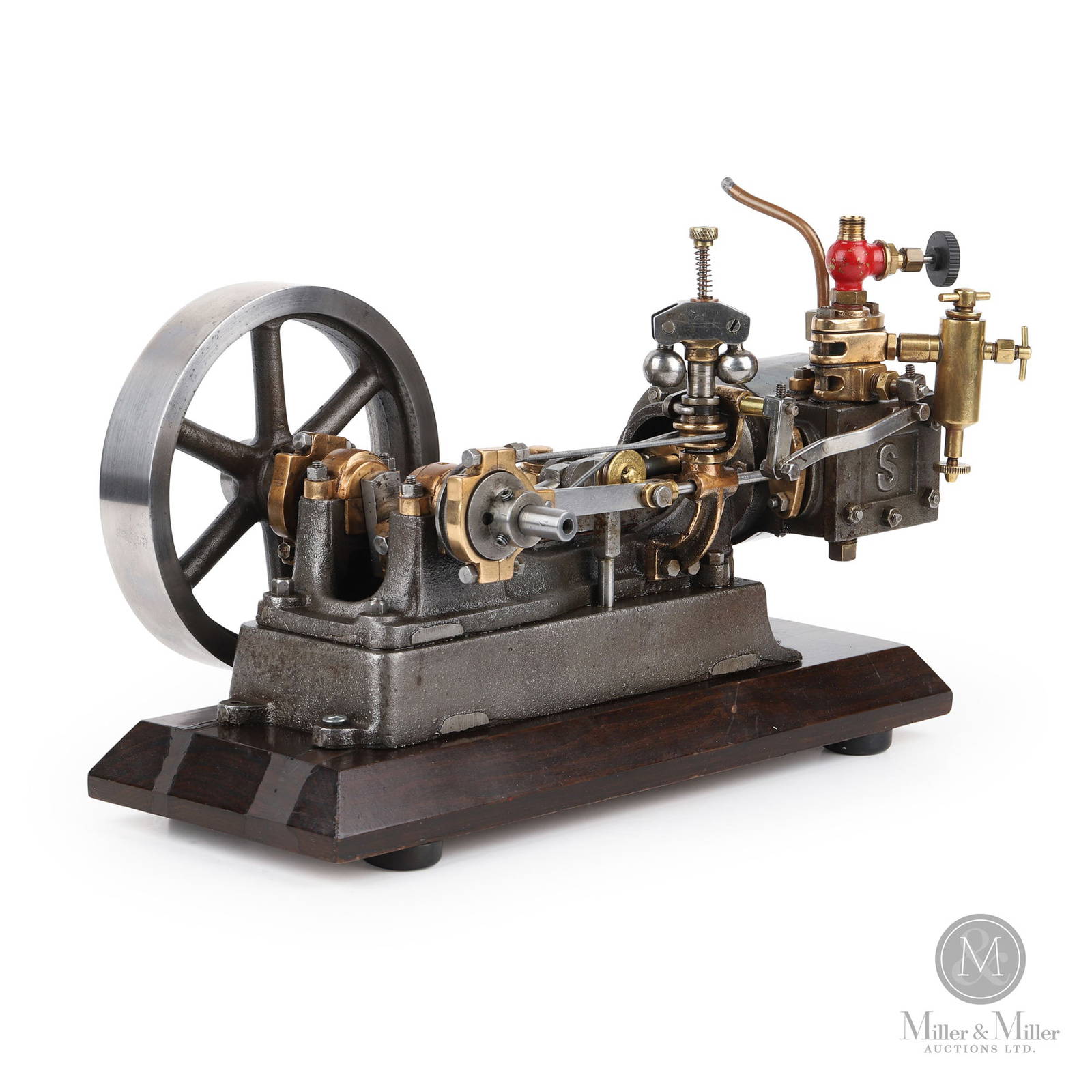 Model Mill Stationary Engine With Visible Governor And Water Pump ...