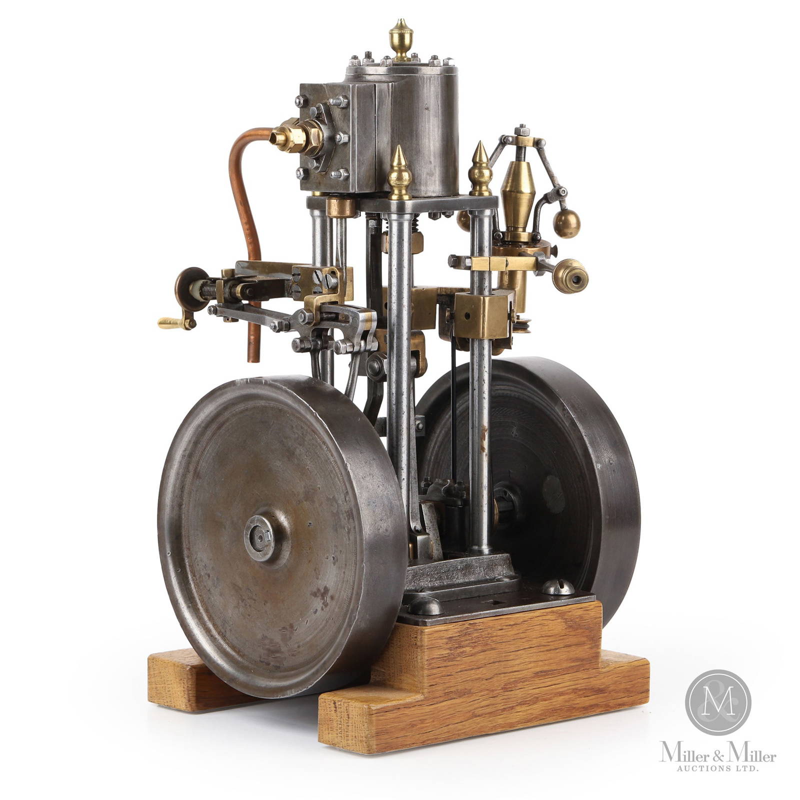 Model Stationary Engine With A Visible Governor Auction