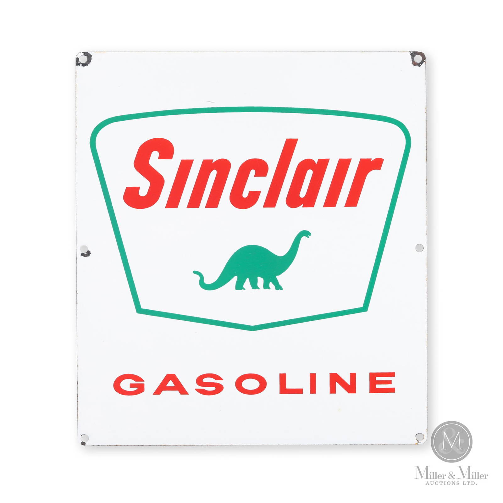 Sinclair Gasoline Pump Sign Auction
