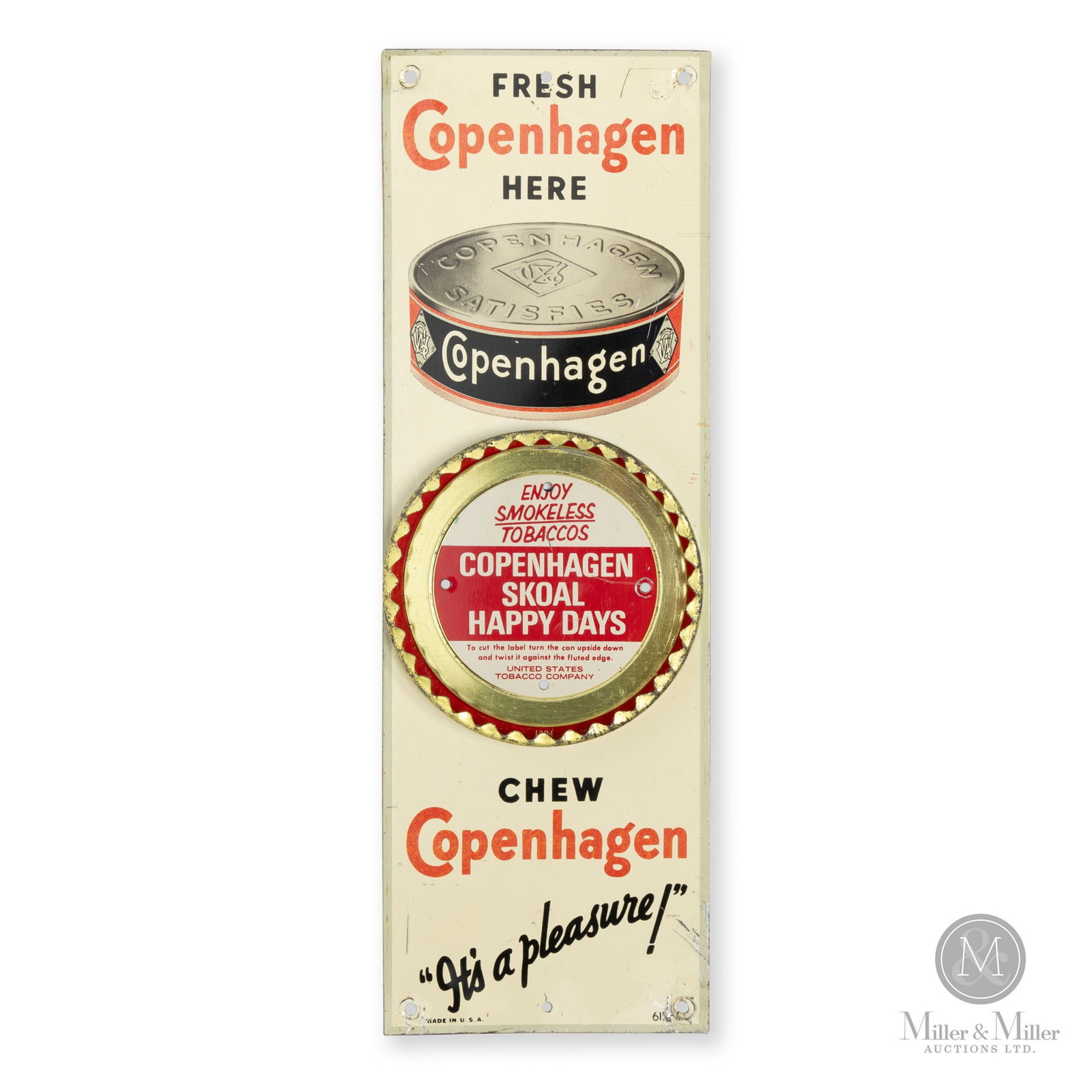 Copenhagen Snuff Lid Cutter