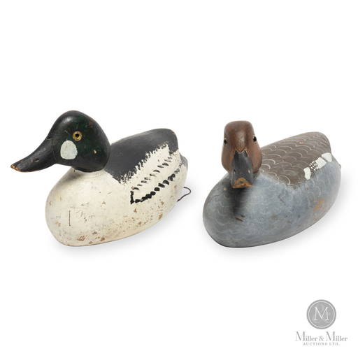 Pair Goldeneye Decoys Ross Harmer