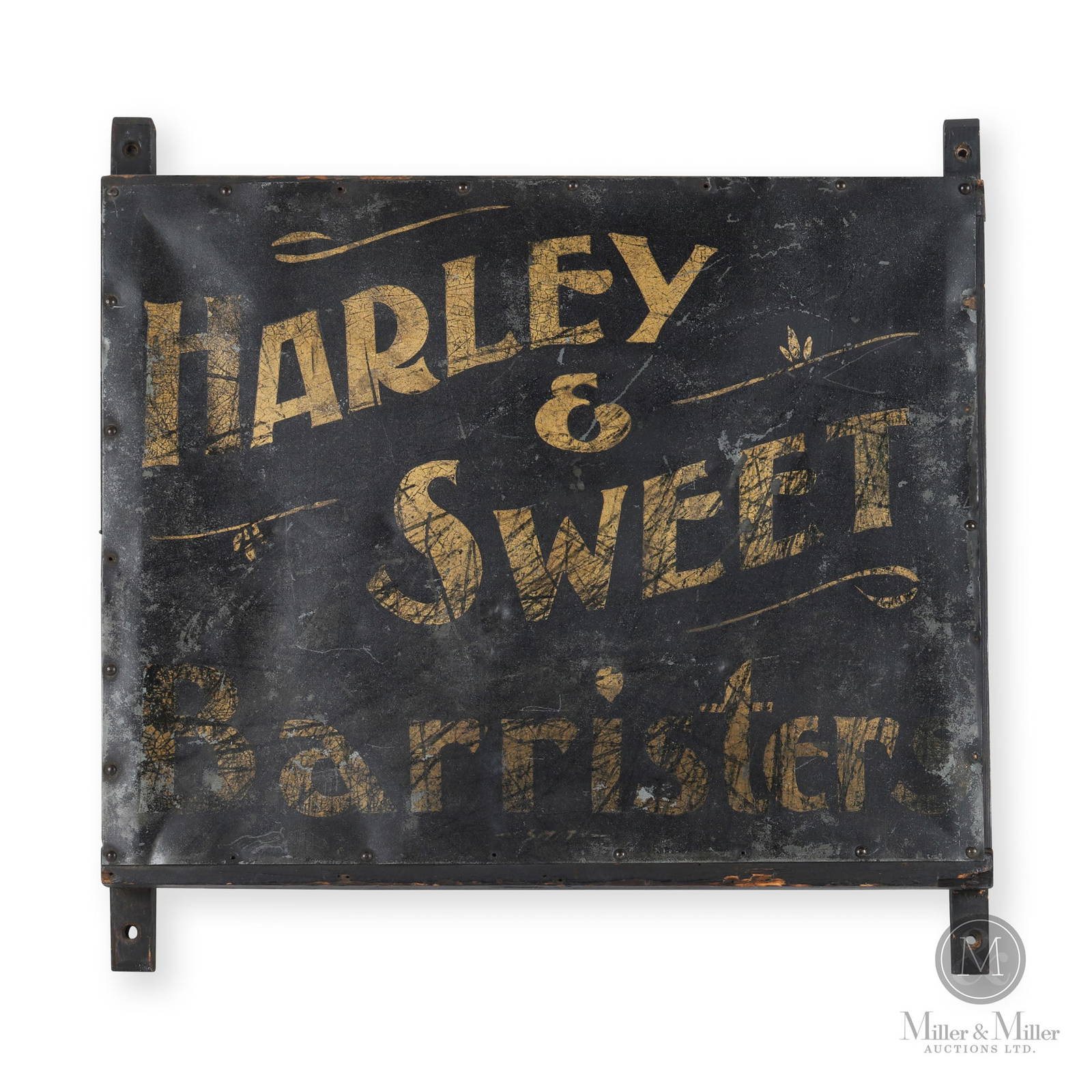 Harley & Sweet Barrister Trade Sign Auction