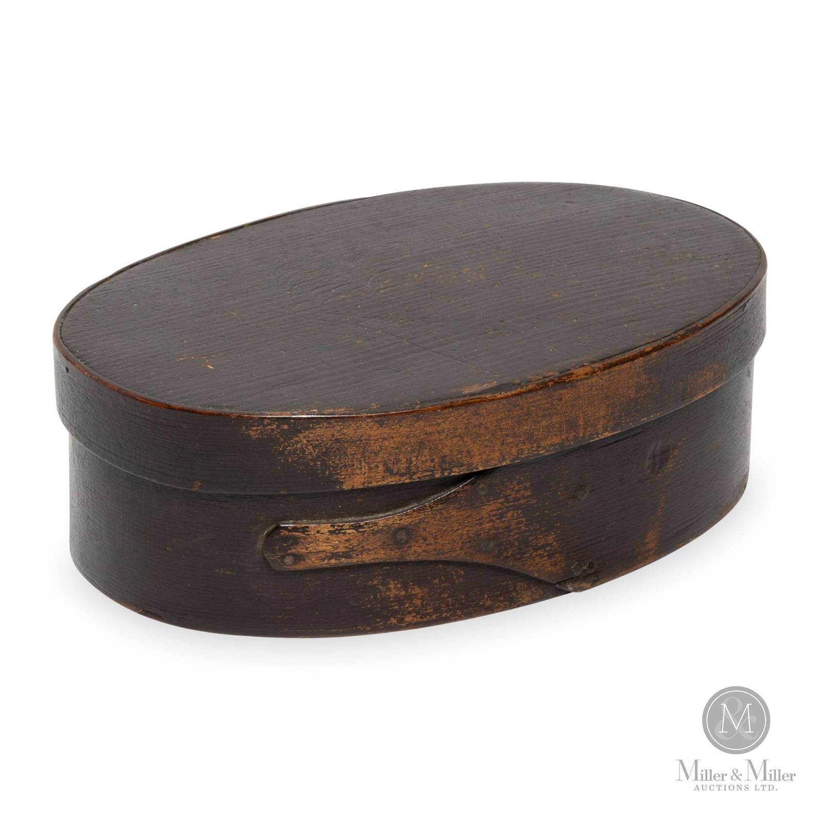 Oval Splint Box With Lap Joints Auction