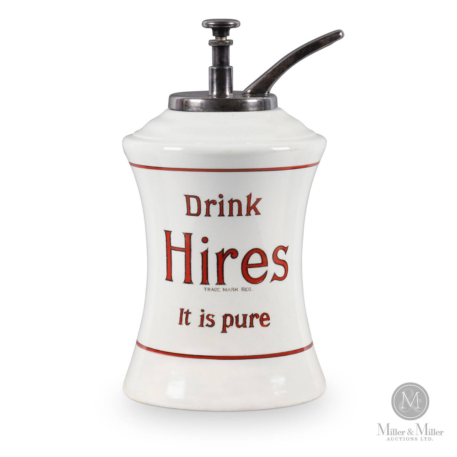 Hires Root Beer Syrup Dispenser Auction