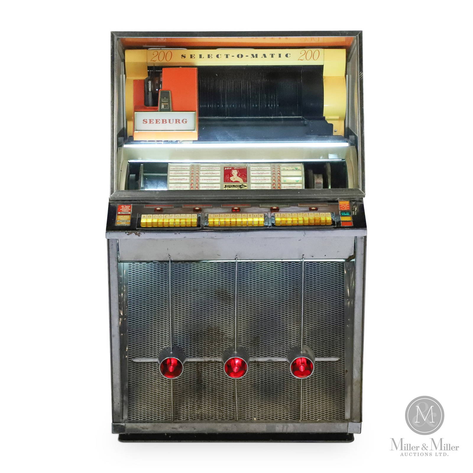 Seeburg Model Kd-200 Jukebox - Jun 14, 2025 | Miller & Miller Auctions Ltd. In On