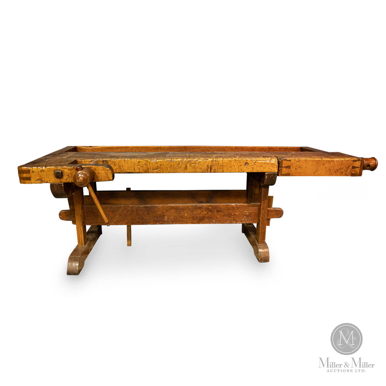 Double Vise Workbench Auction